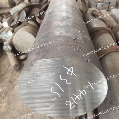 China 1.4418 Stainless Steel Round Bar Hot Rolled with Pickling Surface in 6 - 300mm Diameter for sale