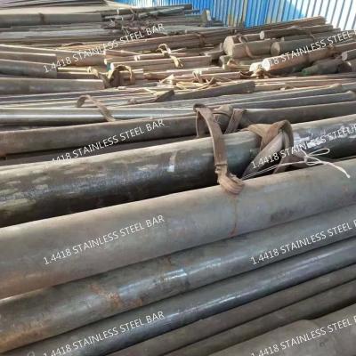 China Hot Rolled Forged 1.4418 Stainless Steel Round Bar for Marine and Hydro Power Applications for sale