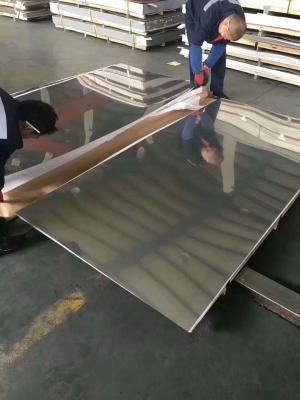 China Corrosion Resistant 254smo Stainless Steel Plate for High Chloride Environments Super Austenitic for sale