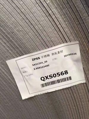 China Corrosion Resistant 254 SMO Stainless Steel Plate with High Molybdenum Content for Super Austenitic Applications for sale