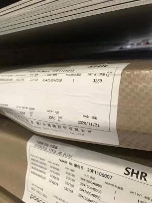 China Titanium Stabilized AISI 321 Stainless Steel Plate with High Temperature Resistance and Intergranular Corrosion Resistance for sale