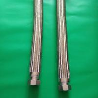 China 304 Stainless Steel Bellows Tube Flexible Pipe with Customizable Size and High Temperature Resistance for sale