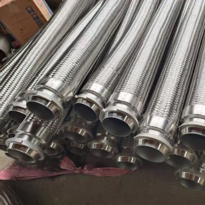 China High Pressure SS304 Stainless Steel Wire Braided Flexible Metal Hose for Water Heater for sale