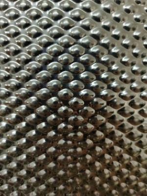 China SUS304 1.4301 Polished Embossed Stainless Steel Sheet Checkered Plate for Anti-Slip Applications for sale