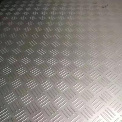 China 316 316Ti Embossed Checker Stainless Steel Sheet 1220*2440mm Hot Rolled Stainless Steel Plate for sale
