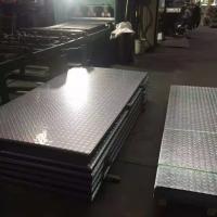 China 304 Stainless Steel Sheet with 2.5mm Thickness and Checkered Surface Hot Rolled Stainless Steel Plate for sale