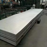China ASTM 304 316 Hot Rolled Stainless Steel Checkered Plate with Anti Skid Checkered Surface for sale