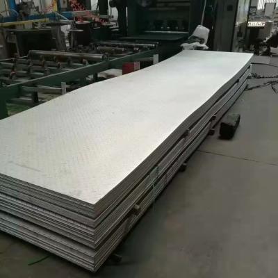 China ASTM 304 316 Hot Rolled Stainless Steel Checkered Plate with Anti Skid Checkered Surface for sale