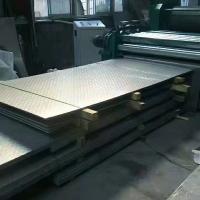 China 304 Stainless Steel Hot Rolled Checkered Floor Plate with Durable Checkered Surface for sale
