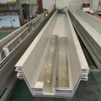 China Grade 304 316L Cold Rolled Bright Surface Stainless Steel Gutter for Water Drain for sale