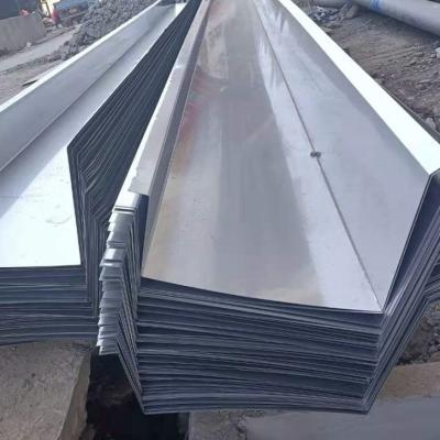 China 304 Stainless Steel Roof Gutter with 0.8 - 5.0mm Thickness and Cold Rolled Technique for sale