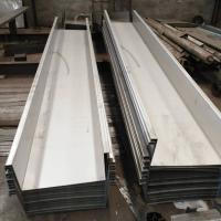 China 304 Stainless Steel Rain Water Gutter Custom Size Corrosion Resistant Stainless Guttering for sale