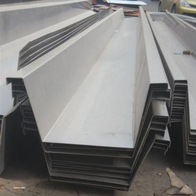 China 304 316L Stainless Steel Gutter with 0.8 - 3.0mm Thickness and Cold Rolled Bright Surface for Water Drainage for sale
