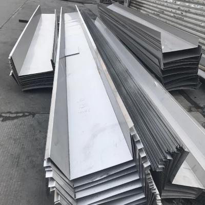 China 6000mm Length 304 316 Stainless Steel Metal Gutter Cold Rolled for Durability for sale