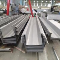 China 304 316 Stainless Steel Water Gutter with 2mm Thickness for Construction for sale