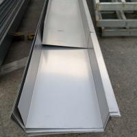 China 201 304 Stainless Steel Rain Water Gutter with Cold Rolled Bright Surface for Roof Drainage for sale