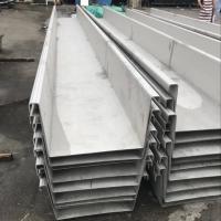 China 304 Stainless Steel Water Gutter with Cold Rolled Technique and Bright Surface Finish for sale