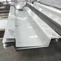 China 6m Length Custom Process Corrosion Resistant Stainless Steel Gutter for Harsh Climates for sale