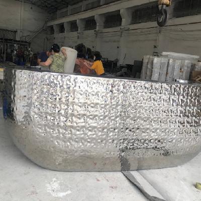 China JIS Stamped Polished Water Ripple Stainless Steel Sheet 0.4 - 1.5mm Thickness for Dining Room for sale