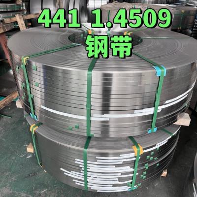 China ASTM A240 2D Surface AISI  441  1.4509 Stainless Steel Coil Strip for Automotive Exhaust for sale