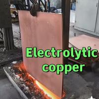 China Copper Anode Slug Cu-DHP (Deoxidized High Phosphorus) Cu ≥ 99.90% Electrolytic Copper cathode for sale
