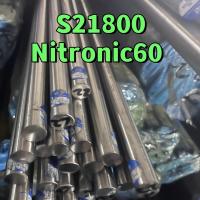 China ASTM A276  UNS S21800  Nitronic60 Stainless Steel Round Bar  Od 10-200mm for sale