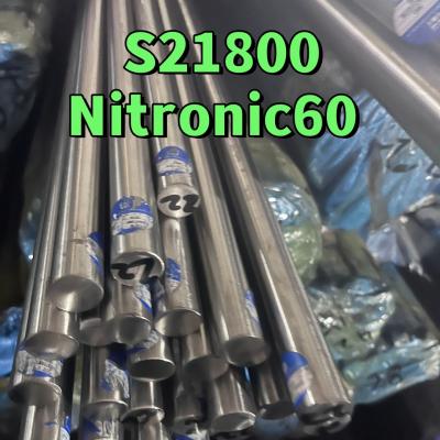 China ASTM A276  UNS S21800  Nitronic60 Stainless Steel Round Bar  Od 10-200mm for sale