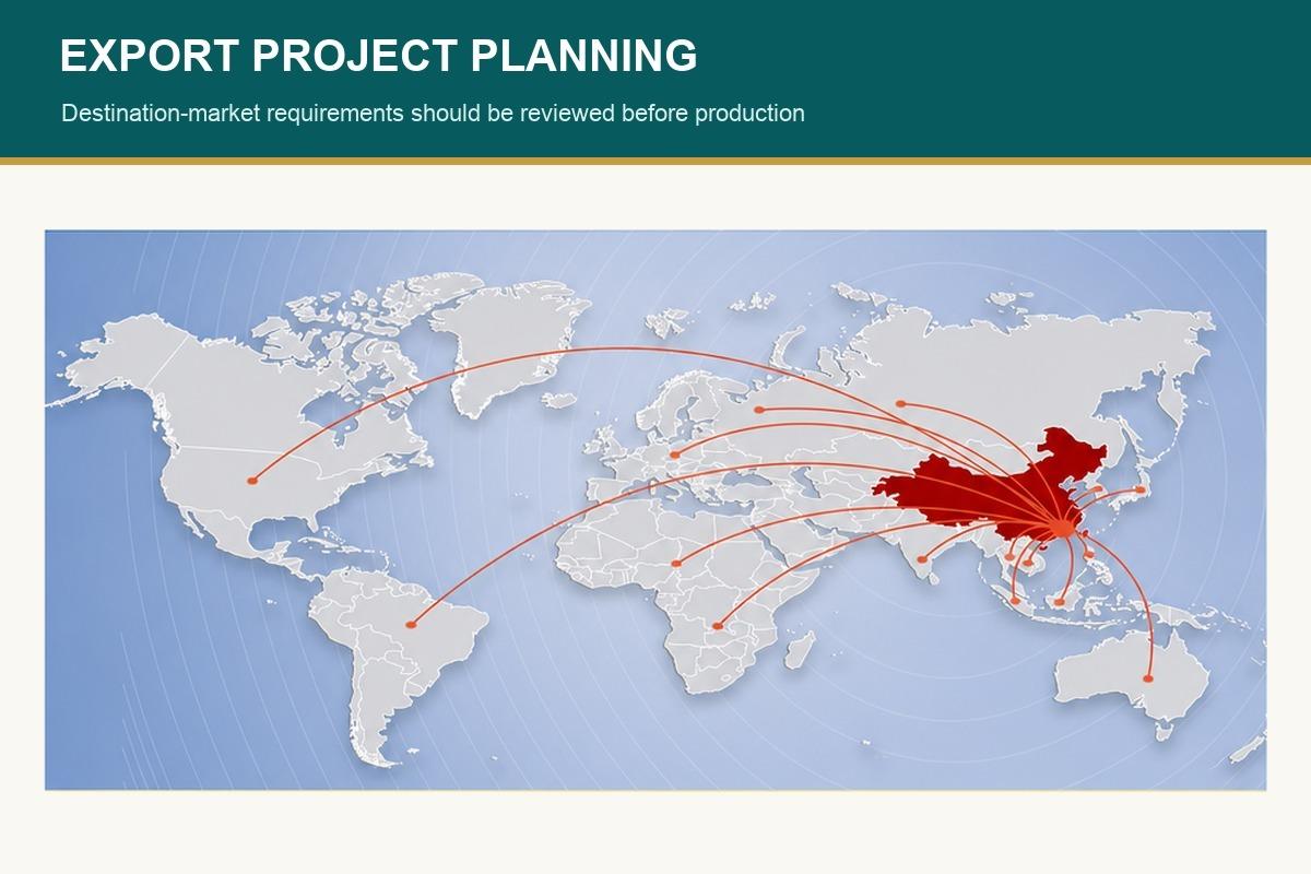 Export planning for private label hair products