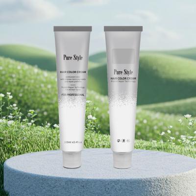 China OEM Professional Non Allergic Hair Dye Low Ammonia Natural Herbal Cream Wholesale  Hair Color Manufacturer for sale