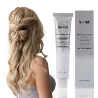 China Hair Dye Cream Non-Allergic and Low Ammonia Natural Ingredients Hair Dye Factory Manufacturers Wholesale for sale