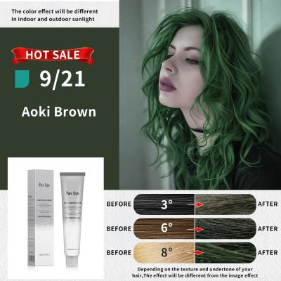 China Purestyle Private Label Organic Permanent Hair Color Cream for Home and Salon Use OEM Hair Color Manufacturer for sale