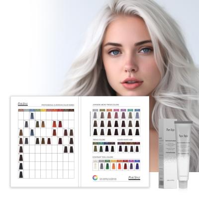 China Professional Non-Allergic Hair Dye Low Ammonia Natural Herbal Cream Hair Color Manufacturer Wholesale for sale