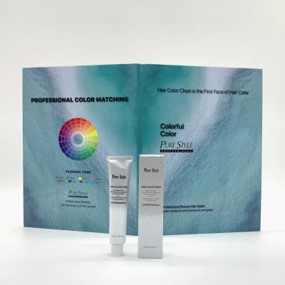 China Hair Dye Factory Professional Salon Supply Organic OEM Hair Dye Cream  Bulk Natural Hair Colorant Permanent Hair Color for sale
