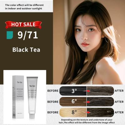 China Professional OEM Organic Hair Dye Cream Salon-Use New Arrival Moisturizing Hair Color Manufacturer for sale