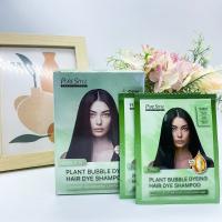 China PureStyle Fast Black Organ Bubble Hair Dye Shampoo Herbal Formula Harmless for Hair OEM Available Factory Supply for sale