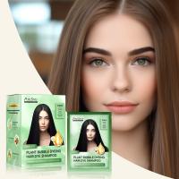 China PureStyle Fast Black Organ Bubble Hair Dye Shampoo Herbal Formula Harmless for Hair OEM Available Factory Supply for sale