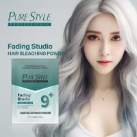 China Hair Bleaching Powder Dust Free  Blue Hair Color Powder for Home Use OEM Hair Dye Factory Wholesale for sale