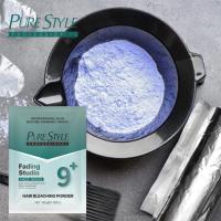 China Dust-Free 50g Hair Bleaching Powder Blue Hair Color Powder Herbal Formula OEM Hair Dye Factory Wholesale for sale