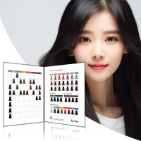 China Factory Wholesale Professional Hair Color Swatches Chart 47 Colors Permanent for Salons OEM for sale