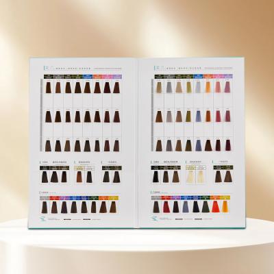 China Custom Professional Salon Hair Color Chart OEM/ODM with Permanent Protein Hair Dye Colors for sale