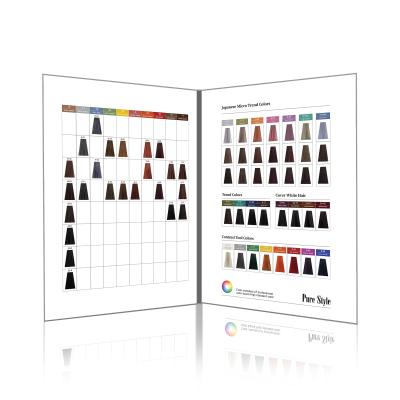 China Salons Professional Hair Color Swatches 47 Colors Premium Quality Factory Wholesale OEM ODM for sale