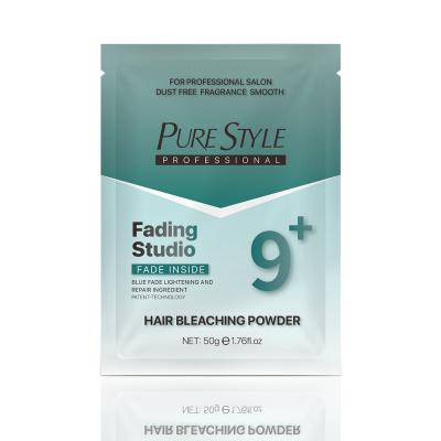 China Herbal Hair Bleaching Blue Powder Dust Free 50g Hair Dye Bleach Powder OEM Hair Dye Factory Wholesale for sale