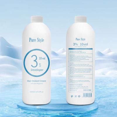 China 1000ml Professional Peroxide Developer Natural Hair Oxidant Cream OEM/ODM Hair Dye Factory Whoelsale for sale