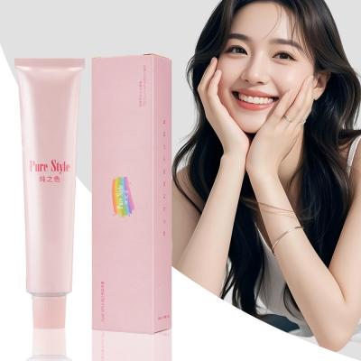 China Professional Salon Hair Color Cream 100ml Natural Permanent Mild Formula OEM Hair Dye Factory for sale