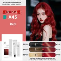 China Factory Peroxide Cream Semi Permanent Hair Dye Kit Ammonia Free for Home OEM Available for sale