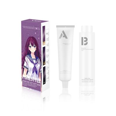 China Professional Hair Color Manufacturer Permanent Hair Dye Cream Set Ammonia Free OEM for sale
