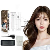 China Home Hair Dye Set Ammonia Free Men Women Herbal Formula OEM Premium Hair Dye Factory  Supply for sale