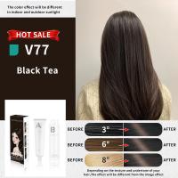 China Trusted Hair Dye Factory Herbal Formula Home Hair Dye Set Semi Permanent Low Ammonia 200ml For Men Women for sale