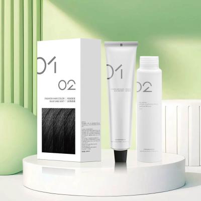 China OEM Preoxide Cream Home Hair Dye Ammonia Free 100ML For Dyeing Hair Color Manufacturer Wholesale for sale