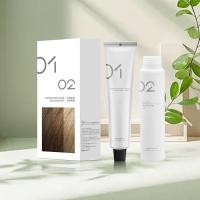 China Ammonia Free Home Hair Dye Cream Kit 100ml with Preoxide Cream  OEM Hair Dye Factory Wholesale for sale